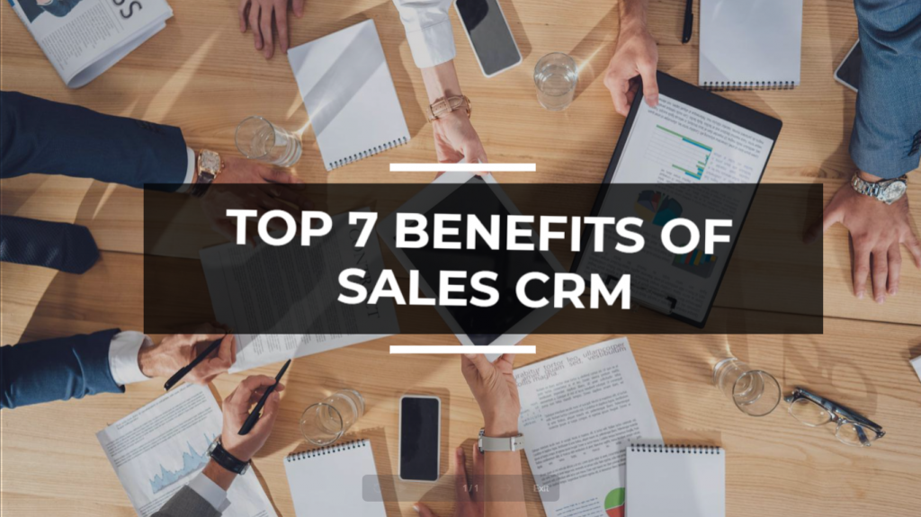 Top 7 Benefits of Sales CRM | ToDo Sales & Service CRM